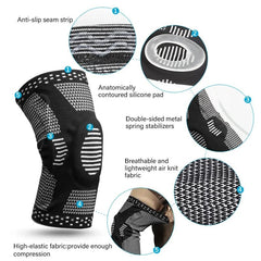 Patella Gel Pad Compression Knee Brace Support from OrthoPro ...